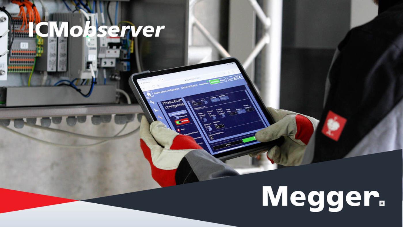 ICMobserver – systém monitorování částečných výbojů | Megger